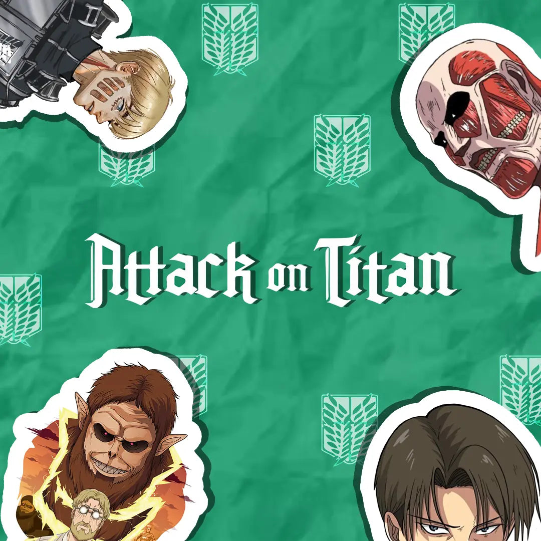 ATTACK ON TITAN: SINGLE STICKERS