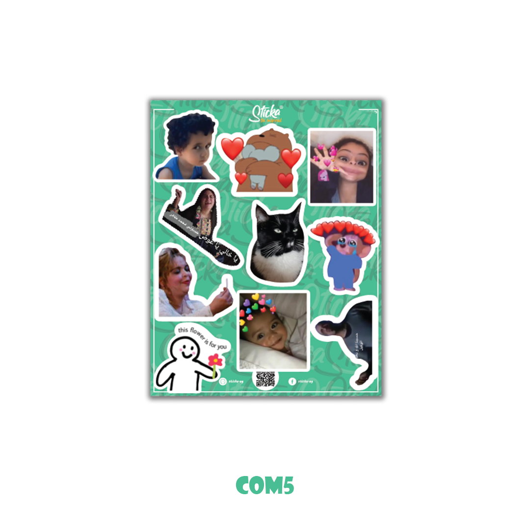 COMICS: SHEET STICKERS