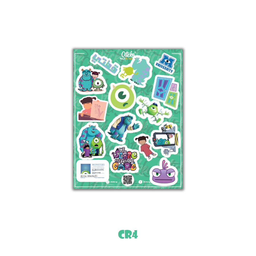 CARTOON: SHEET STICKERS