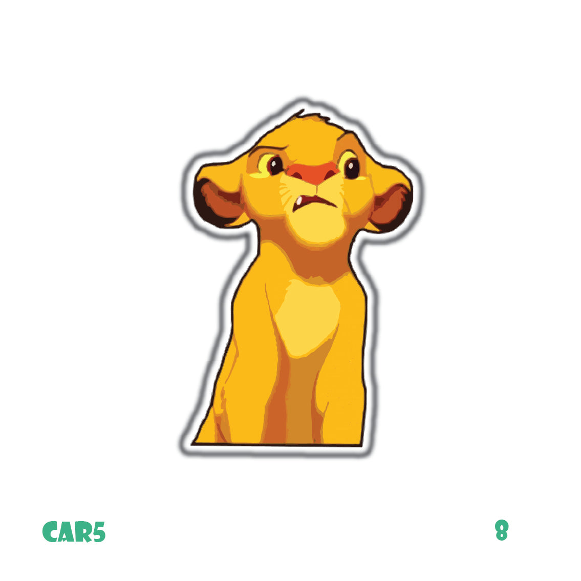 THE LION KING: SINGLE STICKERS