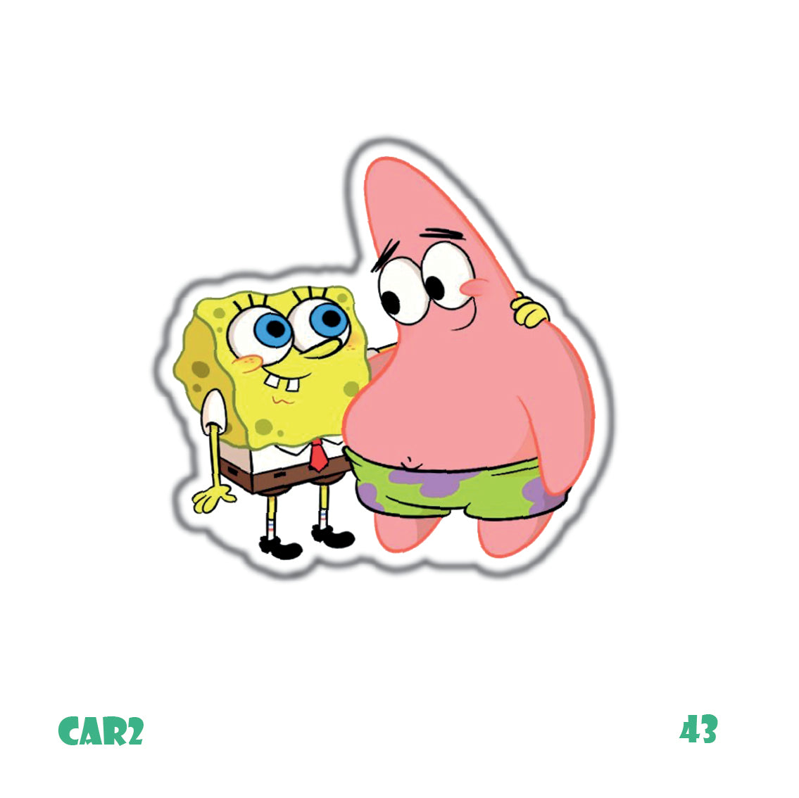 SPONGEBOB: SINGLE STICKERS