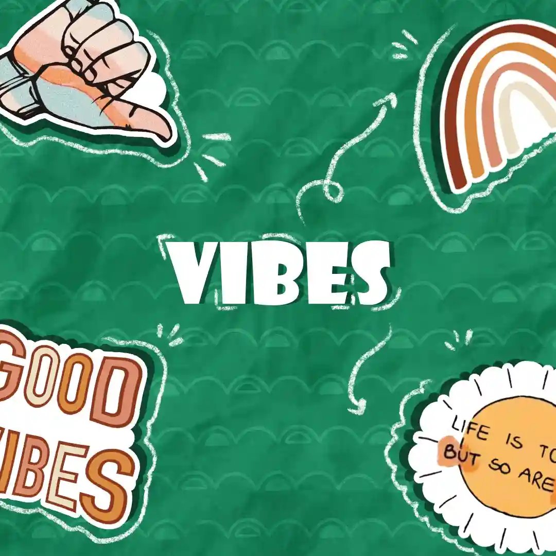 VIBES: SINGLE STICKERS