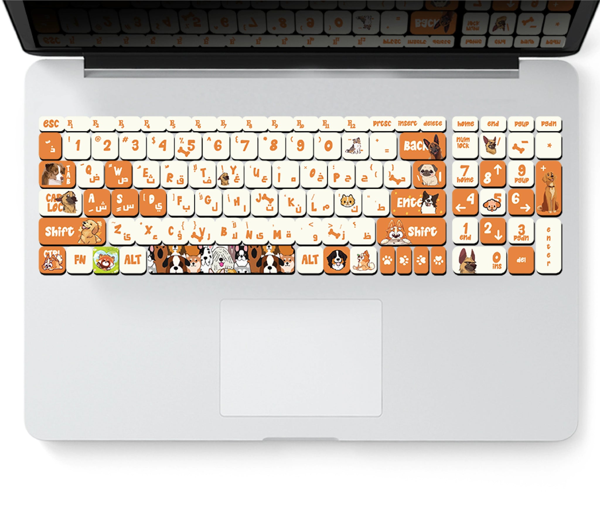 DOGS: KEYBOARD STICKERS