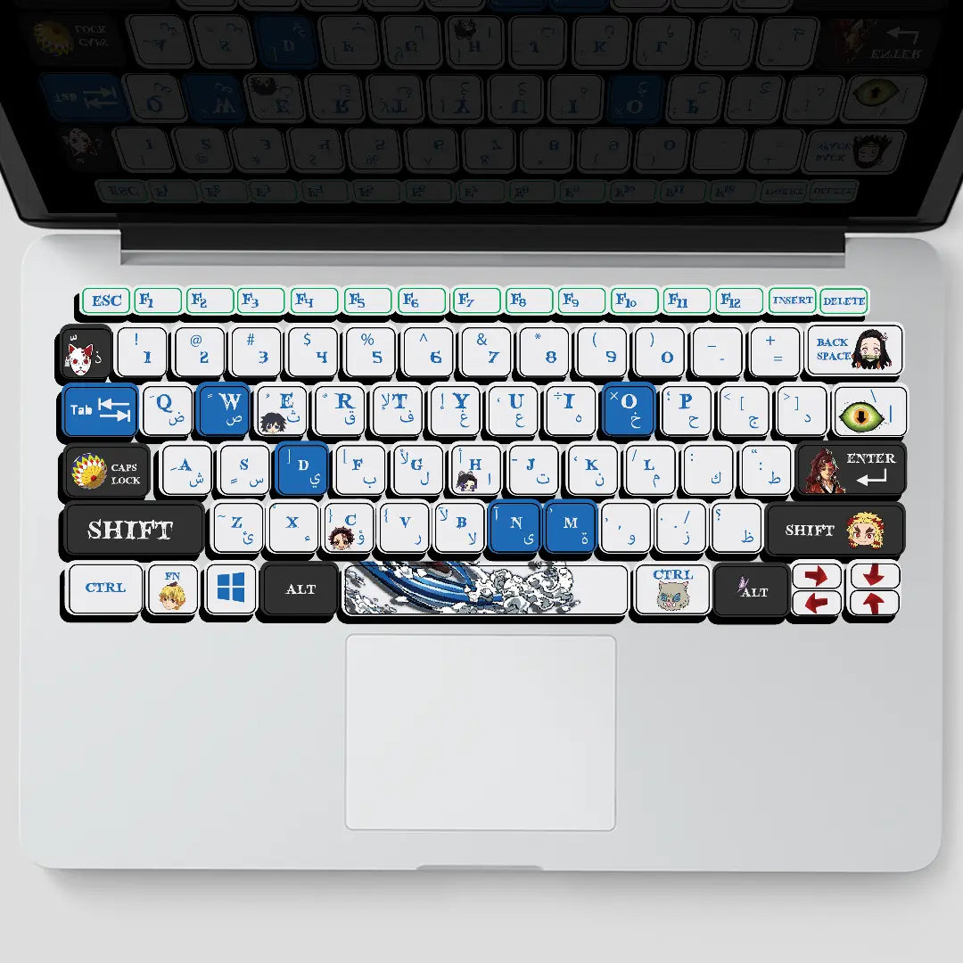 DEMON SLAYER: KEYBOARD STICKERS