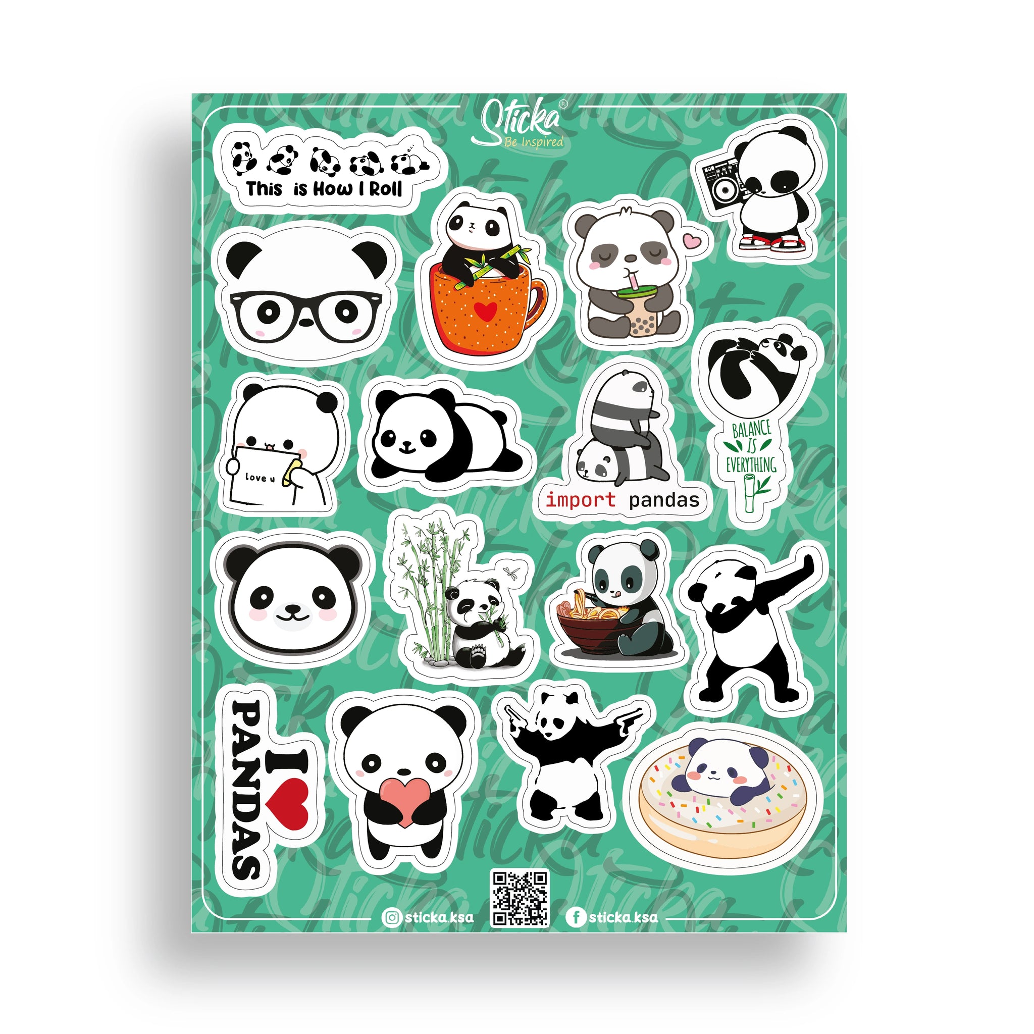 HAPPY PANDAS SHEET