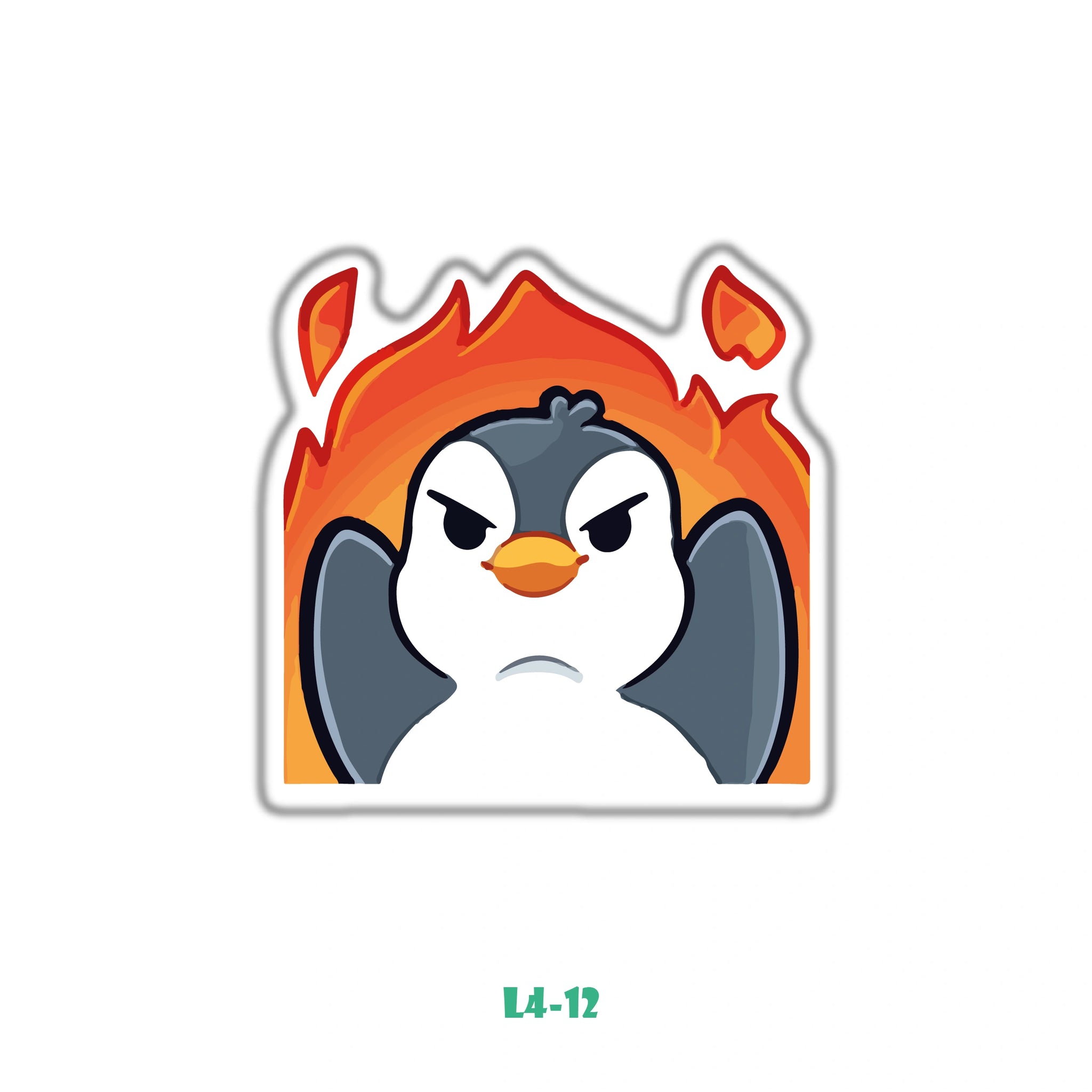 PENGUIN ON FIRE