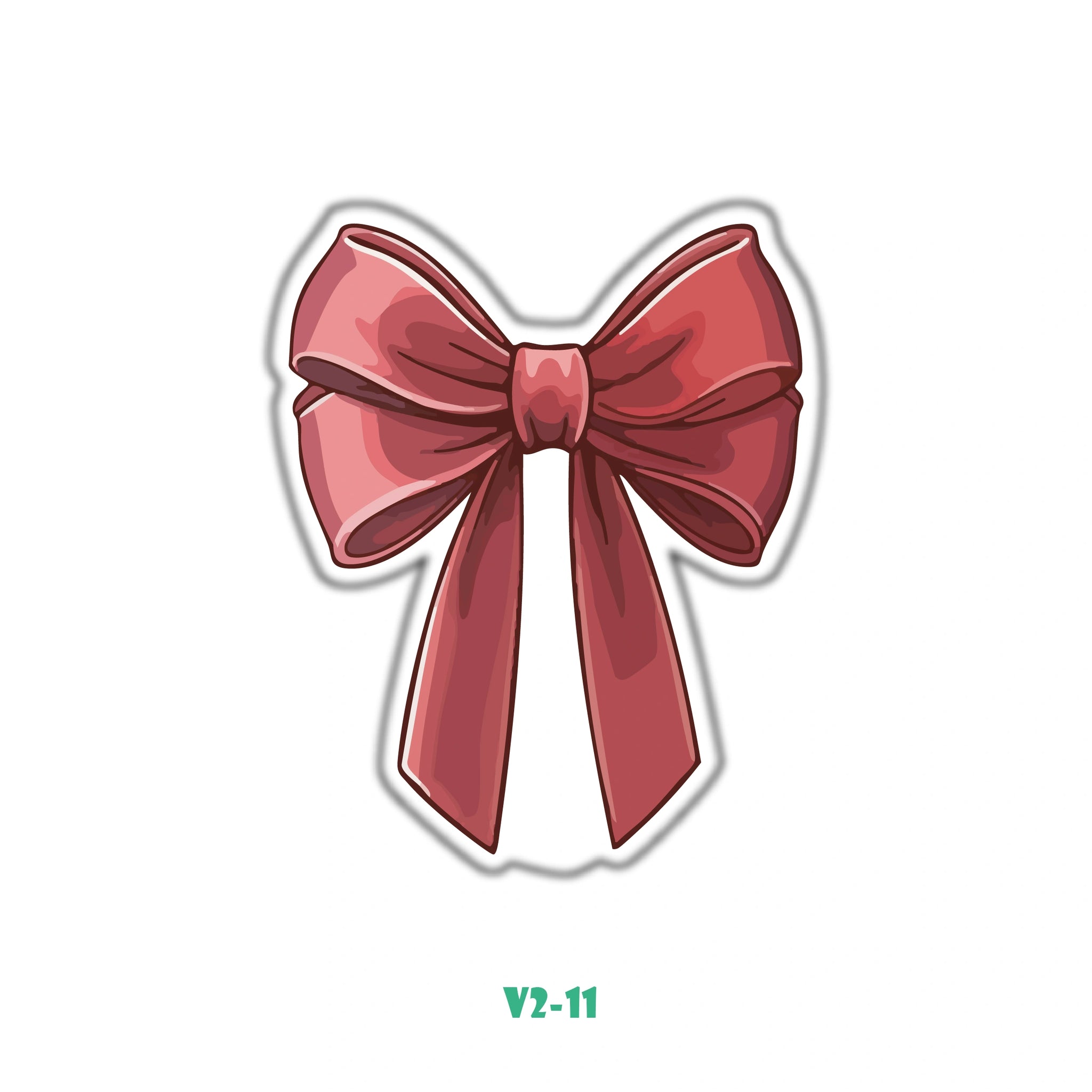 CHERRY RED BOW