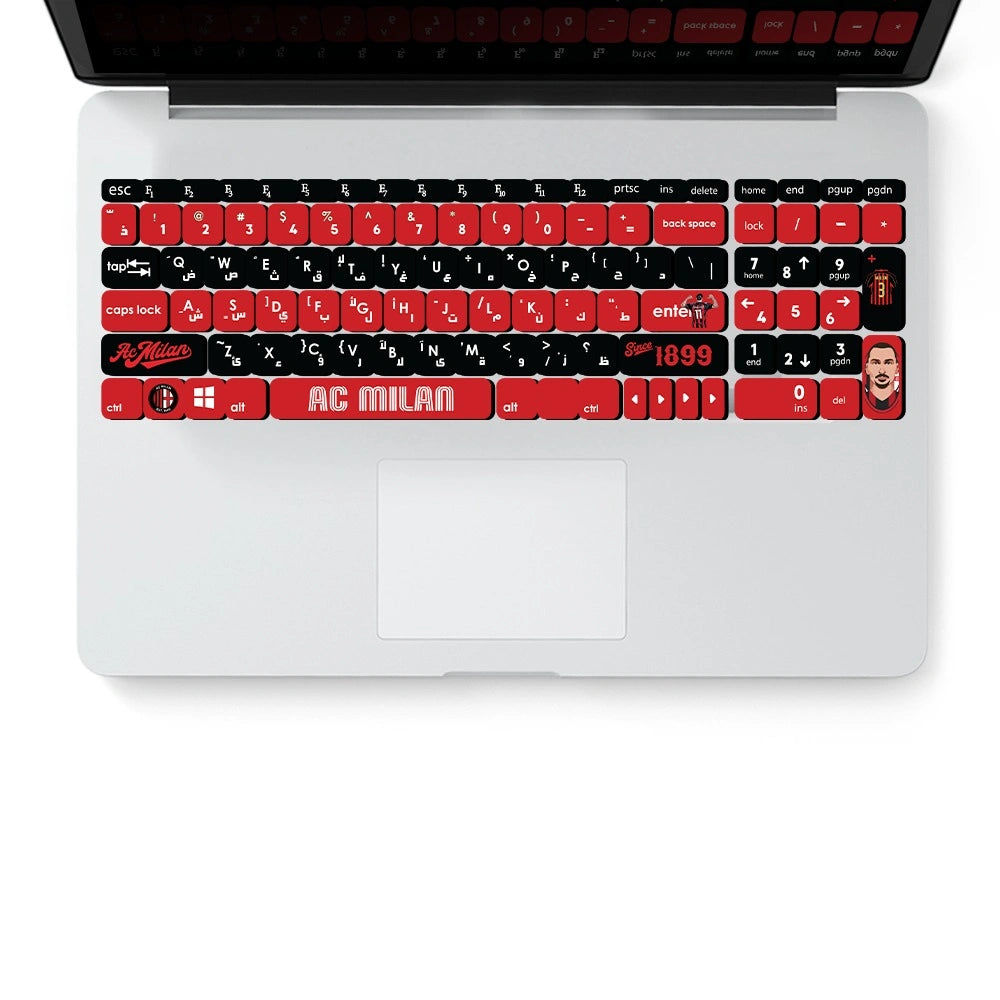 AC MILAN: KEYBOARD STICKER