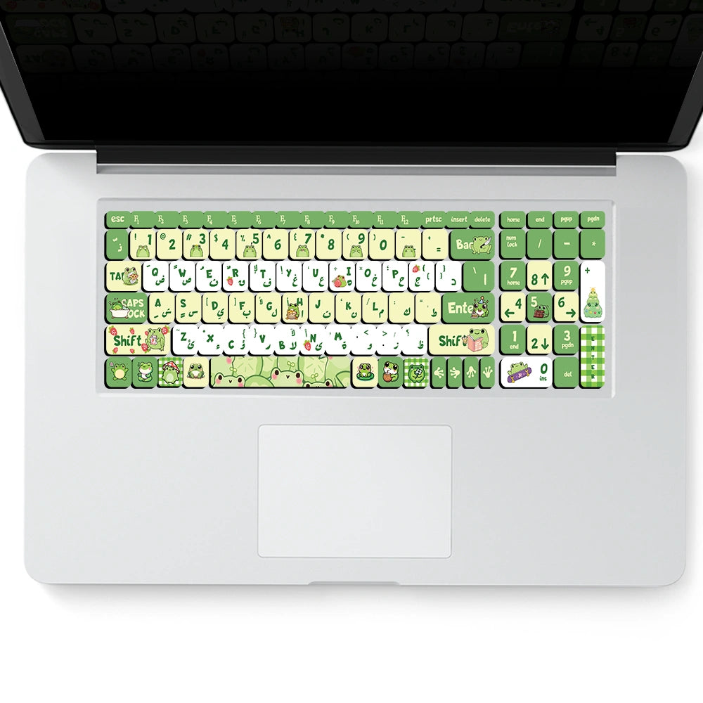 FROGS: KEYBOARD STICKER