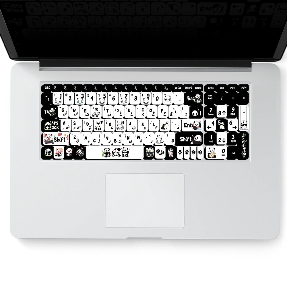 PANDA : KEYBOARD STICKER
